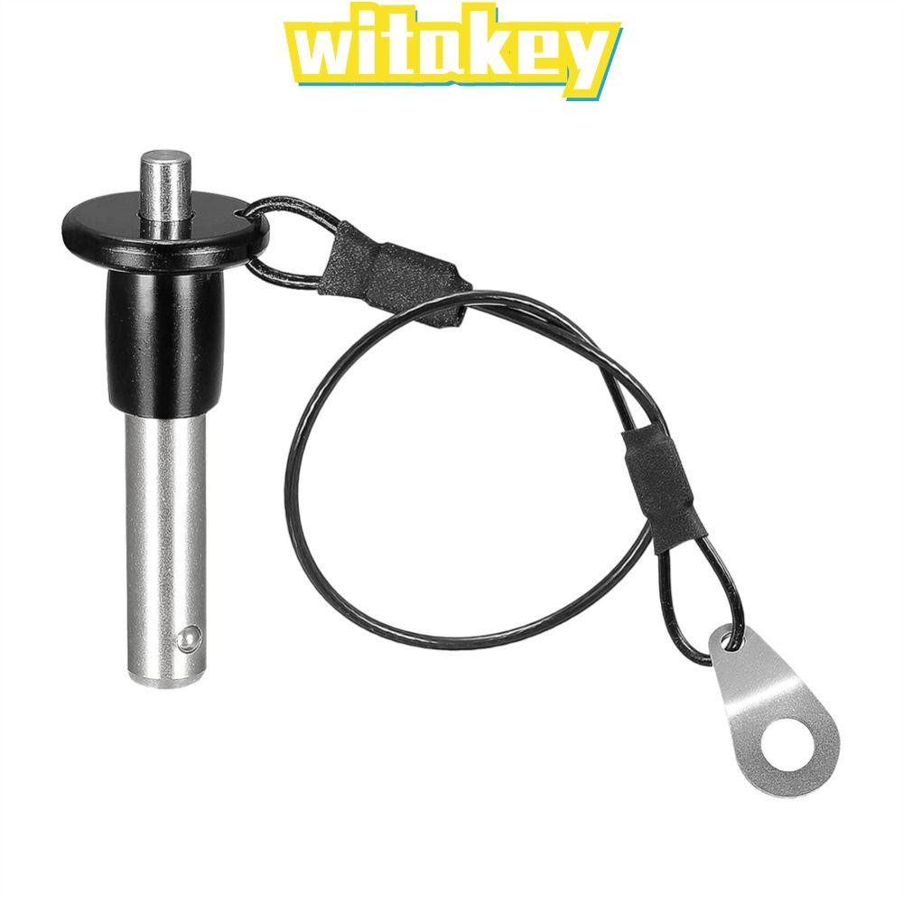 Witakey Push-Button Locking, Multi Size เส้นผ่านศูนย์กลาง 6/8/10 มม. Ball Locking Pins, สแตนเลส ...