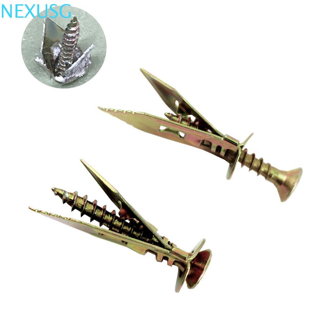 NEXUSG Fix Screws แบบพกพา 10/20/50/100 ชุด/ถุง Home Improvement Nail-in ...