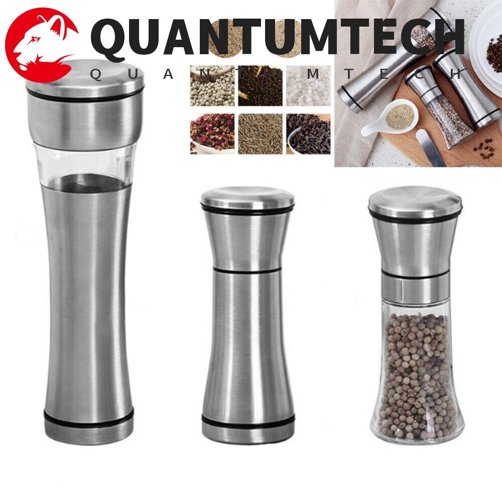 QUANTUMTECH เครื่องบดพริกไทยสแตนเลสแบบปรับได้ | Shopee Thailand
