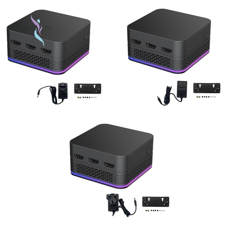 [gonghe370]T9 Plus Mini PC Alder Lake N100 DDR5 ไม่มี SSD 16GB Dual Gigabit Ethernet พอร์ต Quad ...