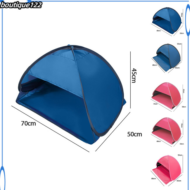 Bou Mini Sunbaking Head เต็นท์ Pops Up Beach Sun Shade เต็นท์แบบพกพา ...