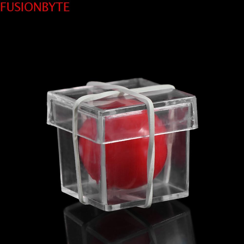 Fusionbyte ลูกบอลใสผ่านกล่อง,ภาพลวงตา Magic Magic Magic Magician เกม Ball Penetrate กล่อง, ตลก ...