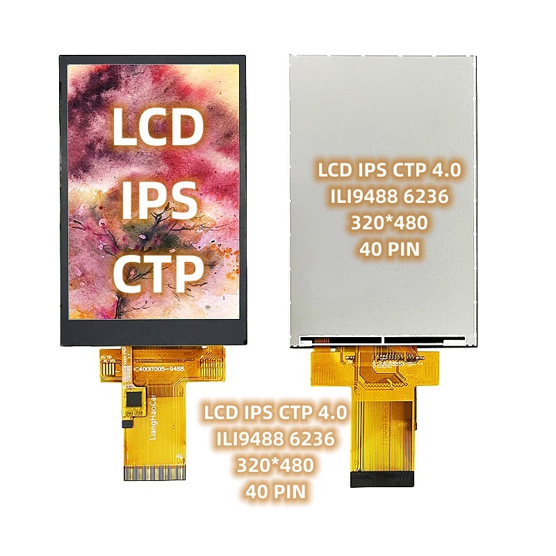 New For 4.0 Inch IPS CTP LCD No Touch ILI9488 6236 Series Factory Diy ...