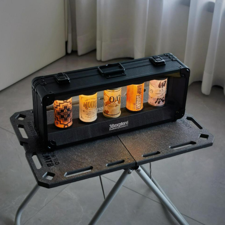 38explore Co-Branded 38kt กล่องเก็บของอลูมิเนียมโปร่งใสกลางแจ้งสไตล์ ...