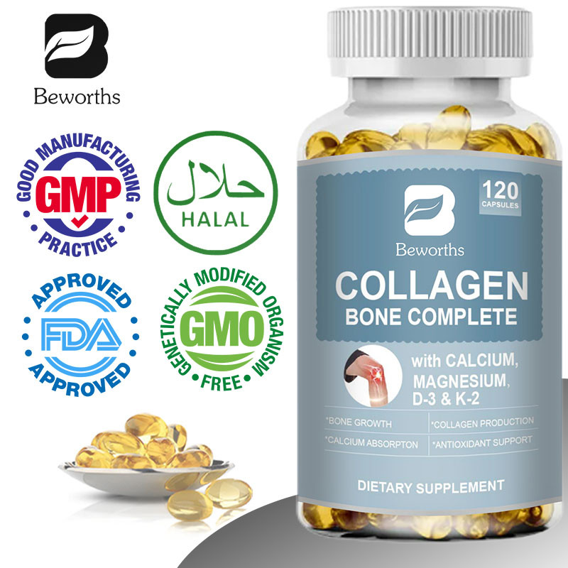 BEWORTHS Collagen Bone Complete Capsules Formula ด้วยแคลเซียมและ ...