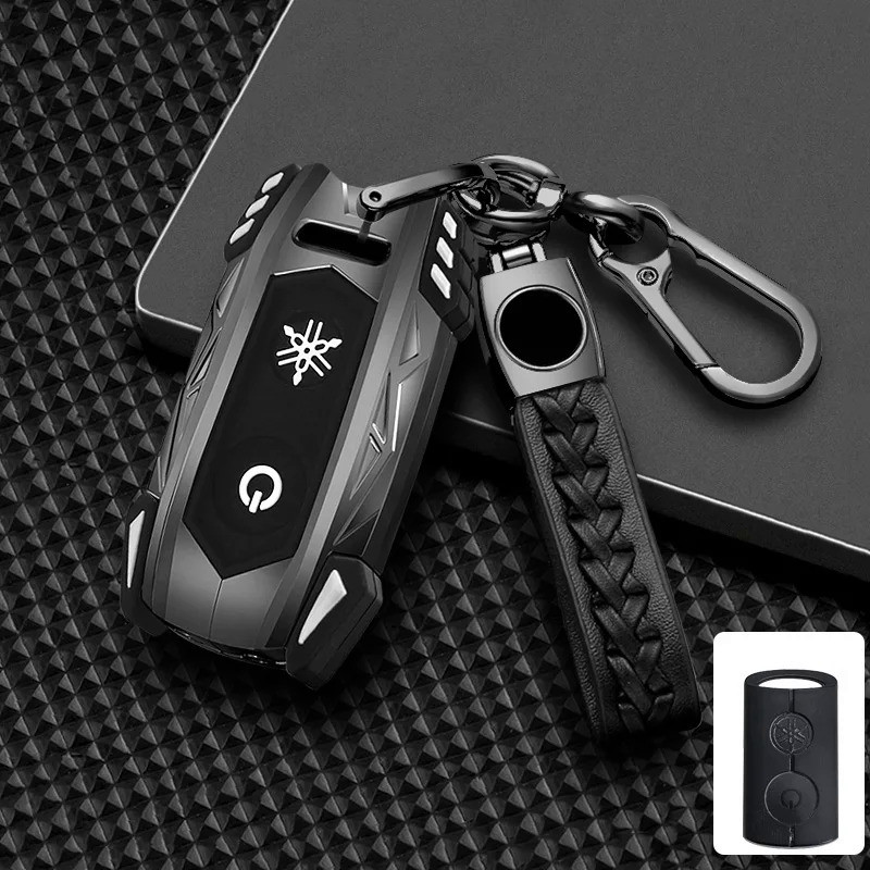 Zinc Alloy Car Remote Key Case Cover Shell For Yamaha Nmax 2021/2022 ...