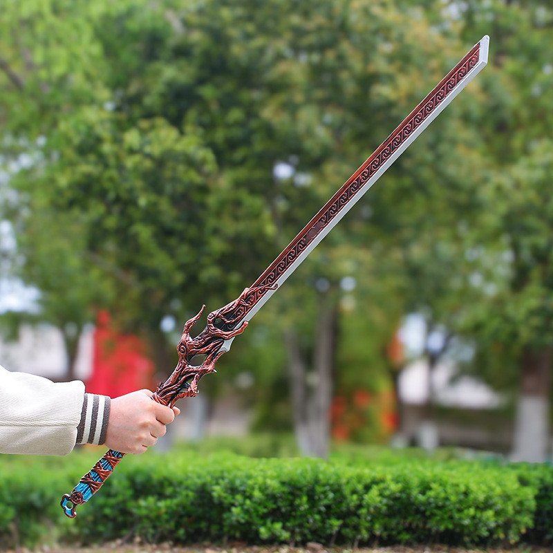 ของขวัญอนิเมะ Cang Yuan Tu โมเดลอาวุธดาบ Meng Chuan Qian Qiu ขนาดใหญ่ 1 ...