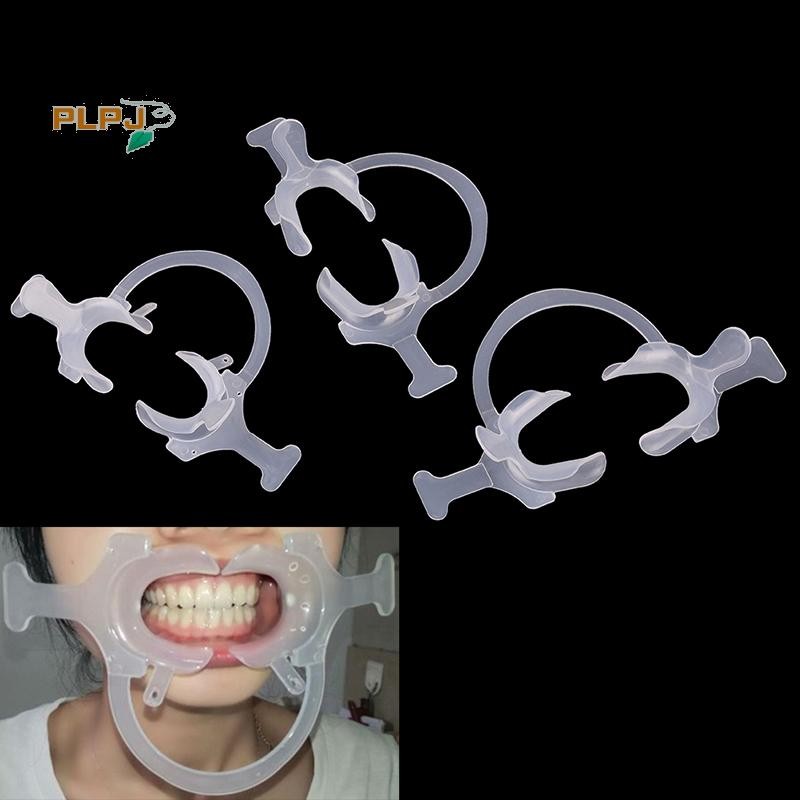 PLPJ ทันตกรรมแก้ม lip retractor ปากเปิด c-shape handle wing expanders ...
