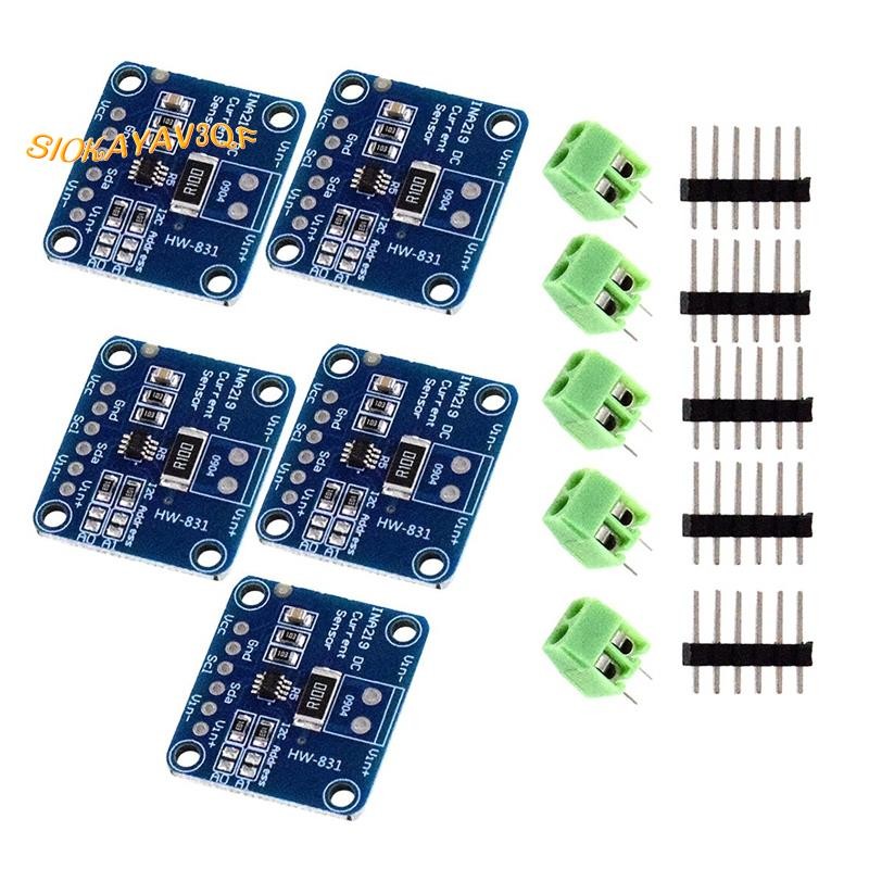 5 ชิ้น Ina219 Bidirectional Dc Current Power Sensor Tap โมดูล Diy 3V-5V Iic I2C การตรวจสอบ ...