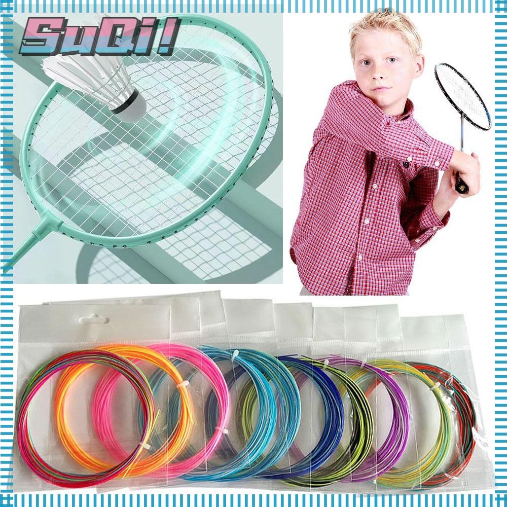 Suqi Badminton Two-tone Racket String, หลากสี 16-24lbs แบดมินตัน ...
