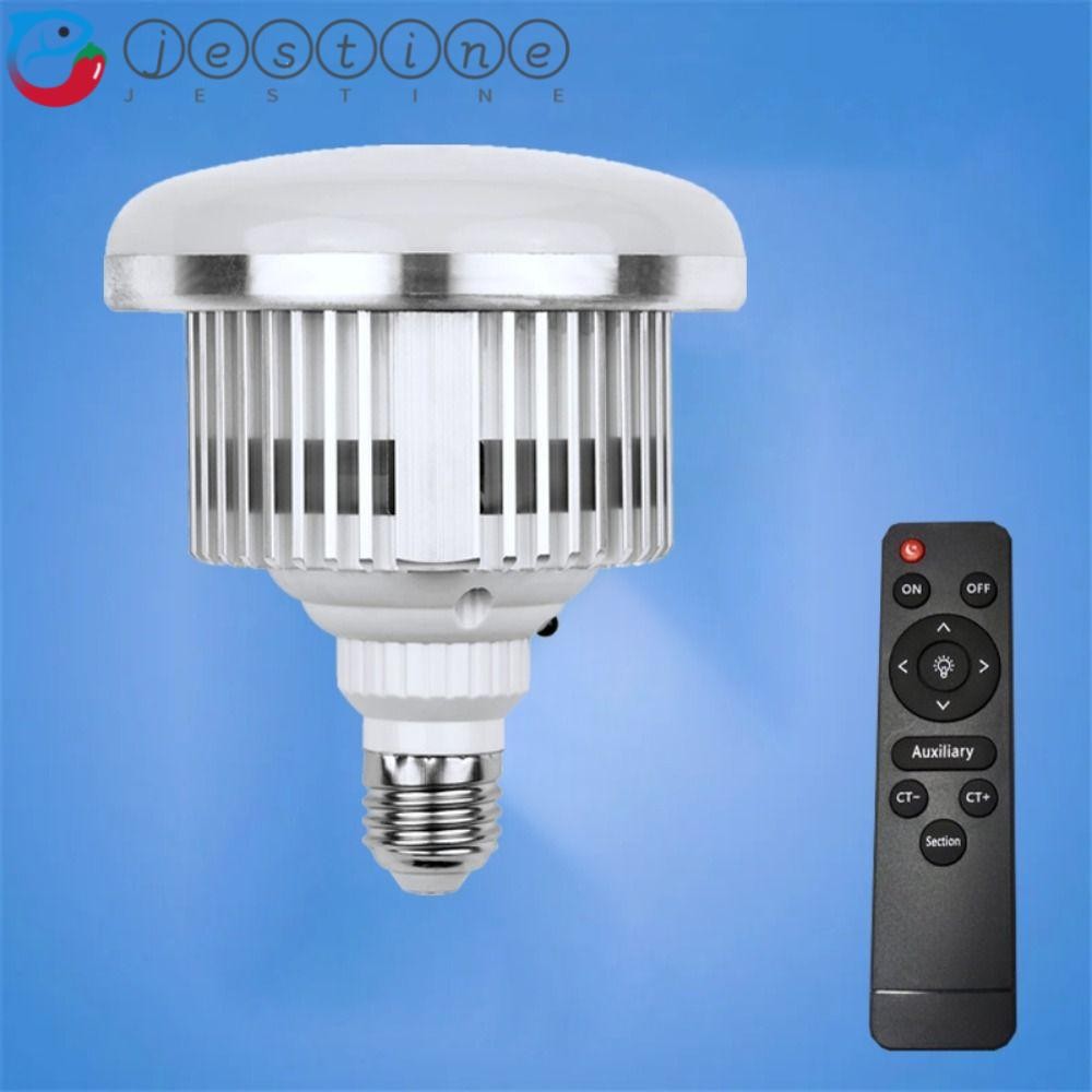Jestine โคมไฟถ่ายภาพ, หลอดไฟ LED 3000K-6500K 85W, โคมไฟฐานปรับ E27 Mount ประหยัดพลังงานคลัง ...