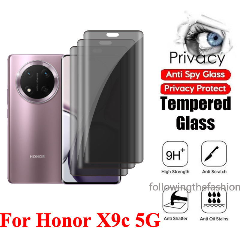 3 ชิ้นป้องกันหน้าจอความเป็นส่วนตัวสําหรับ Honor X9c 5G Honorx9 c X9 c ...