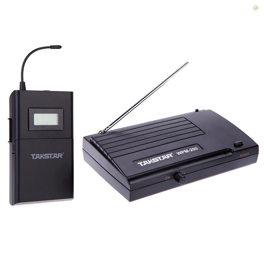 Takstar WPM-200 UHF Wireless Monitor System 50m ระยะทางเกียร์หูฟังชนิด ...