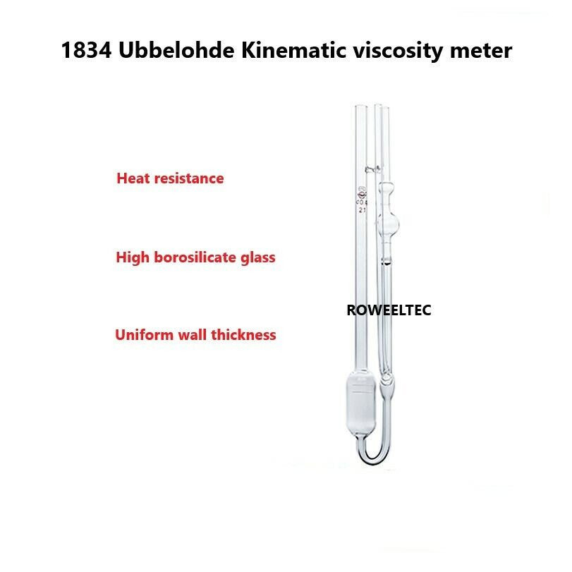 1834 Ubbelohde Kinematic viscosity meter viscometer *1 a | Shopee Thailand