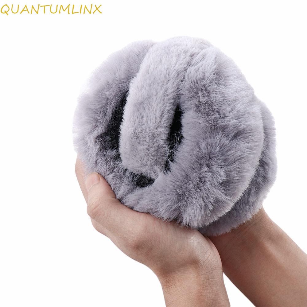 Quantuml Plush Earmuffs เล่นสกีฤดูหนาว Soft Anti-Wind Keep อุ่นหญิง ...