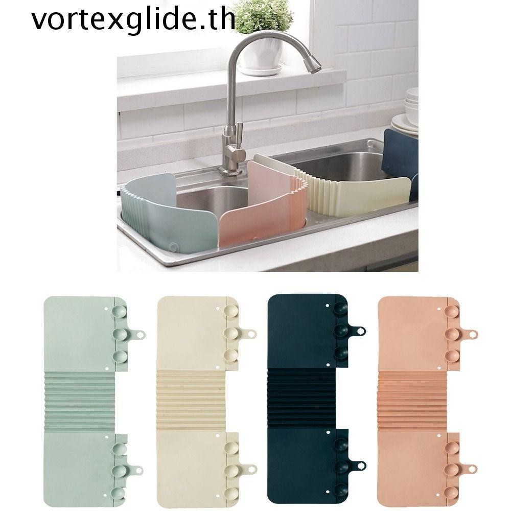 Vortexglide Water Splash Guard, TPR Anti-Splash Sink Water Baffle ...