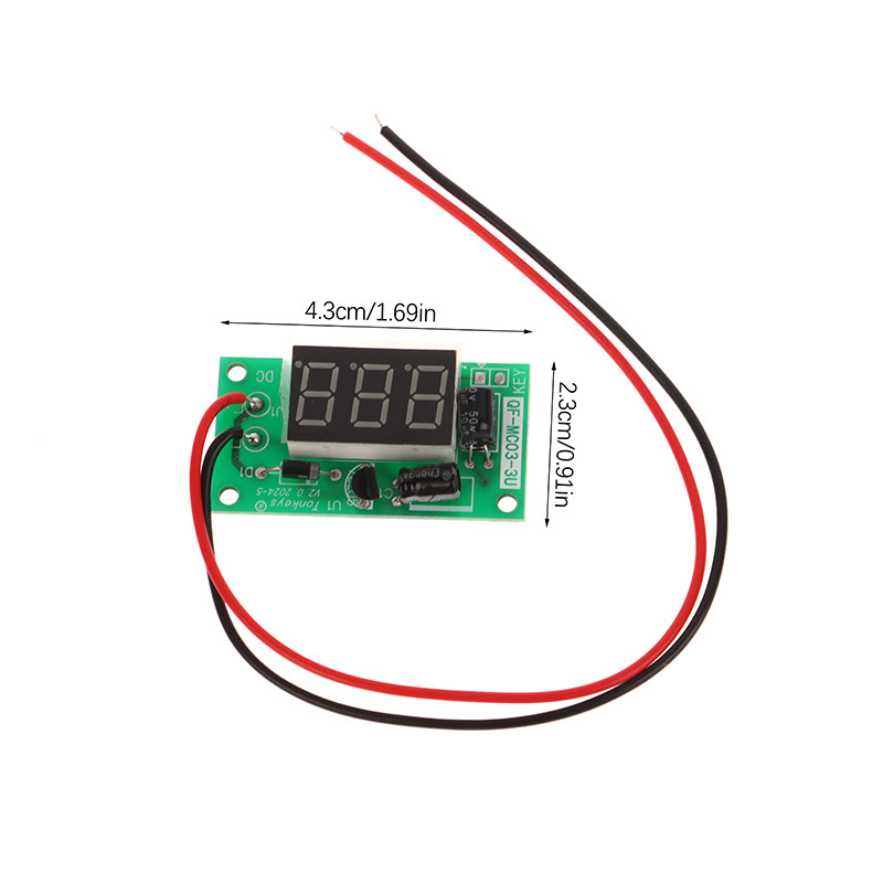 [CL] 0.36 3 หลัก Digital Counter Module 7-16V/15-26V Power-ON Count ...