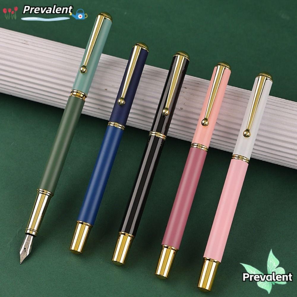 ปากกาหมึก PREVA, ปากกาหมึกซึมโลหะของขวัญ 0.5 มม., เครื่องเขียนสํานักงาน ...