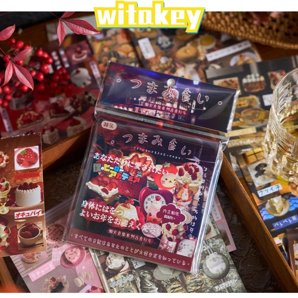 Witakey 30 ชิ้นสติกเกอร์ตกแต่งหนังสือ,Kpop MINKYSแผ่นบันทึกสติกเกอร์,Retroญี่ปุ่นดอกไม้ไฟคอลเลก ...