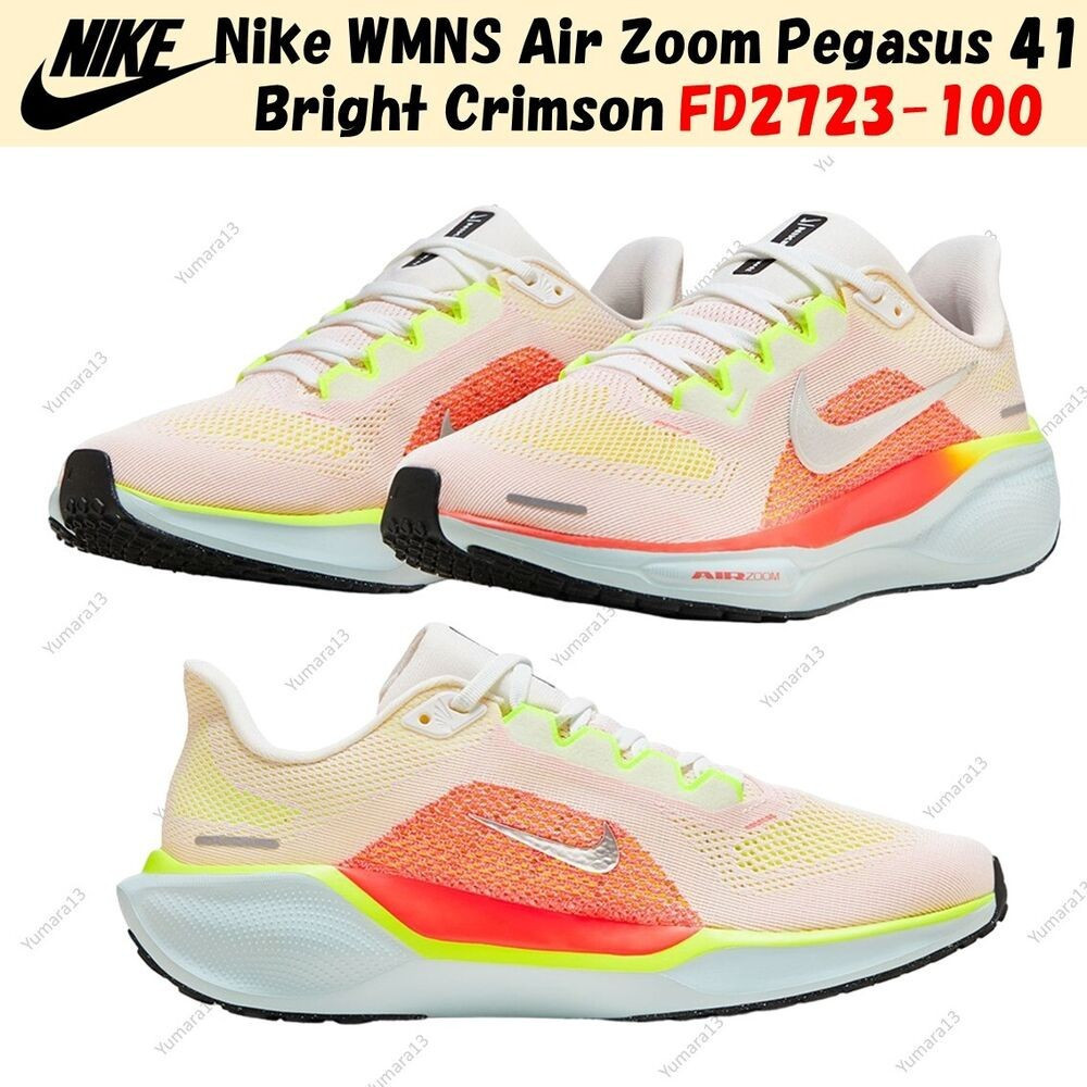 รองเท้าผู้หญิง WMNS Air Zoom Pegasus 41 สีแดงสด FD2723-100 ขนาดผู้หญิง ...