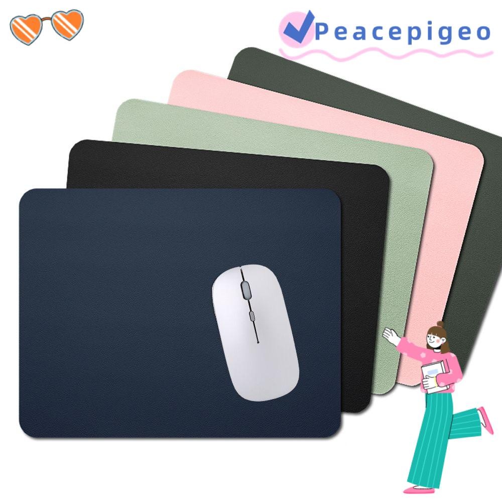แผ่นรองเมาส์ PEACEPIGEO คอมพิวเตอร์แล็ปท็อปสมัยใหม่โฮมออฟฟิศหนัง PU กันลื่น | Shopee Thailand