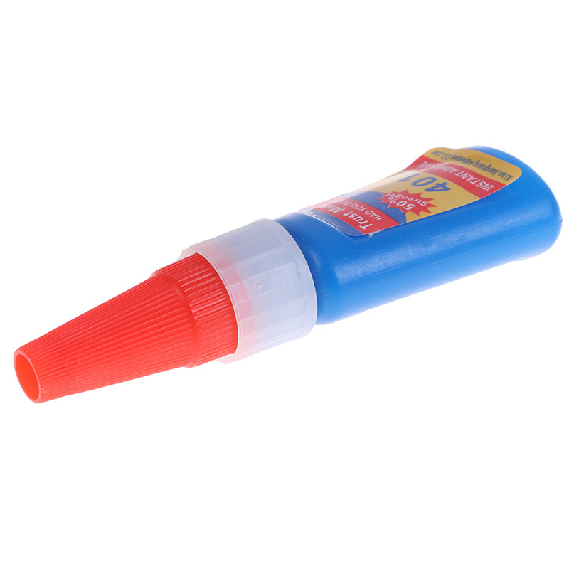 [TA] 20ml Liquid Super Glue 401 Instant Strong Glue Bond Leather DIY ...