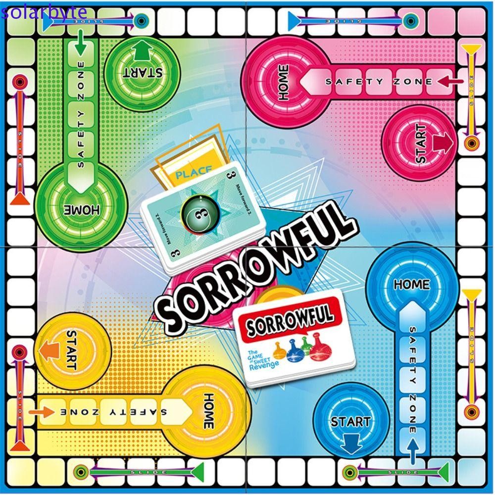 SOLARBYTE SORRY! หมากรุกเกม การ์ดภาษาอังกฤษ Sweet Revenge Thinking เกมกระดานขยาย, SORRY เกมหลาก ...