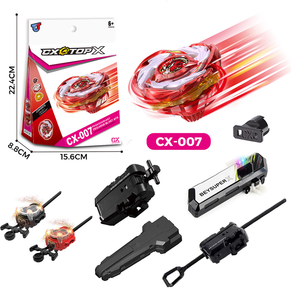 Beyblade X CX-007 สีแดง CX-07 Pegasus Blast ATR Beyblade Xtreme พร้อม ...