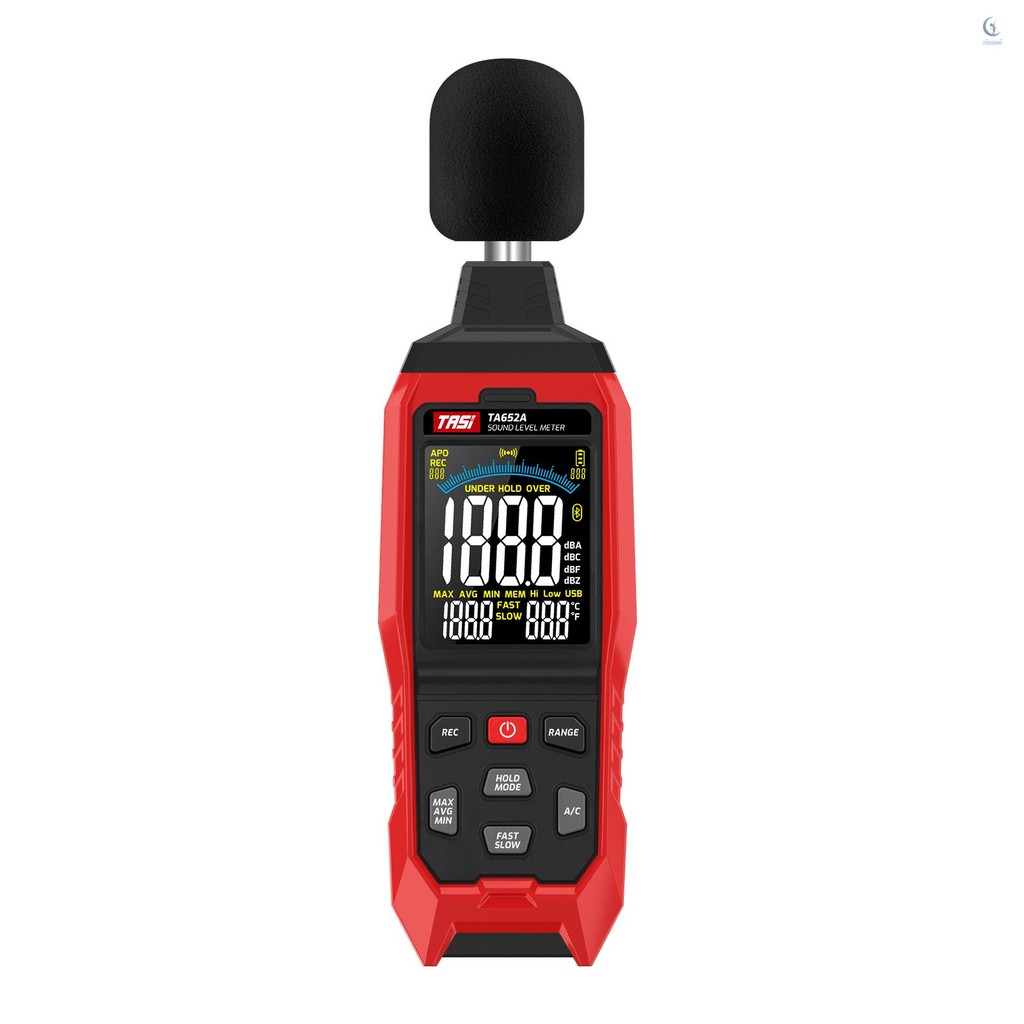 Tasi TA652A 30~130dB Noise Decibel Noise Tester A/C Weighting Industry ...