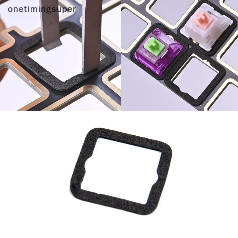 Onetimingsuper 120 ชิ้น Mechanical Keyboard Switch Pad Single Switch Film Foam Positioning Pad ...