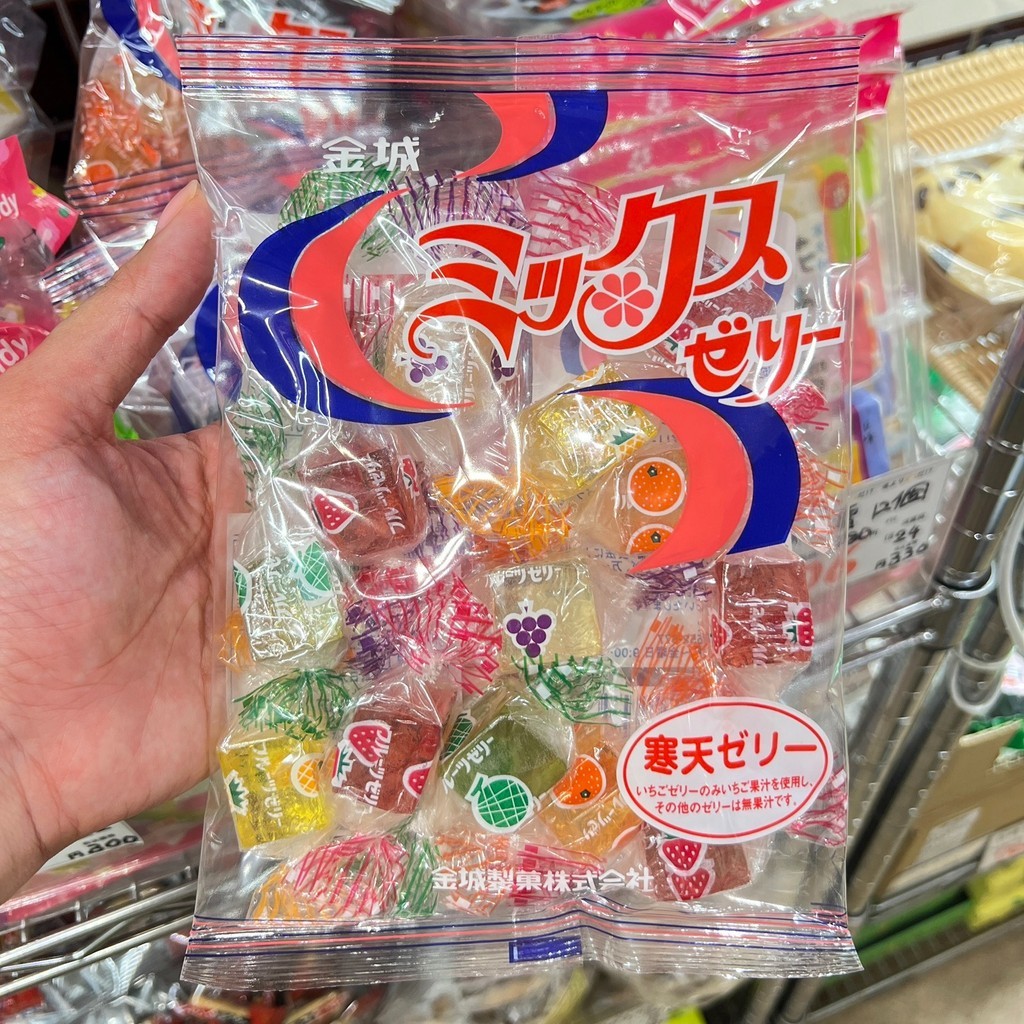 Kinjo Jelly ขนาด 190 กรัม เยลลี่ผลไม้ทานได้ทั้งเปลือก จากญี่ปุ่น ...