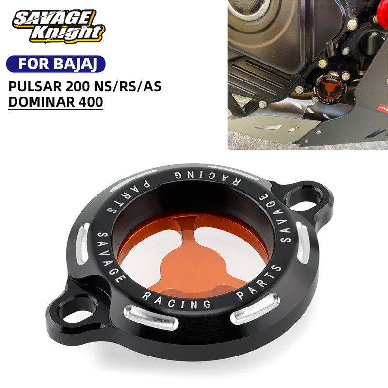 Mo Engine Oil Filters Cover For BAJAJ Pulsar 200 NS 200RS AS Dominar ...