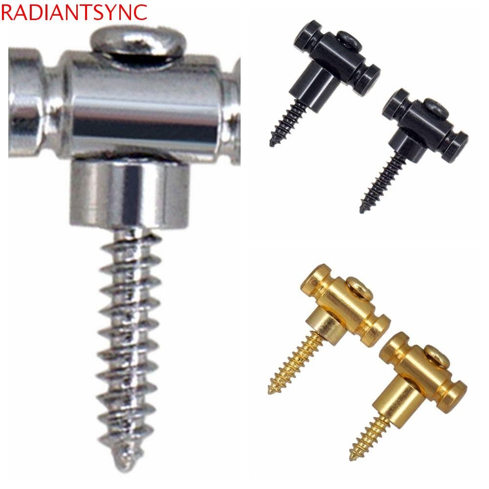 Radiantsync 2 ชิ้น/เซ็ตกีตาร์ Roller String Trees Retainer, กีตาร์คู่มือคงที่คอร์ดกีตาร์ String ...