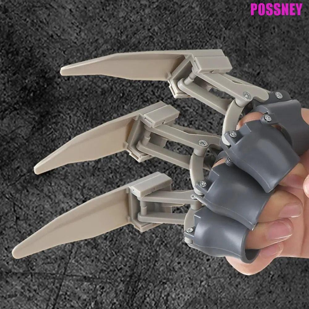 Possney 3 ชิ้น Retractable Mechanical Claws, รูปตกแต่ง 3D Assembly ...
