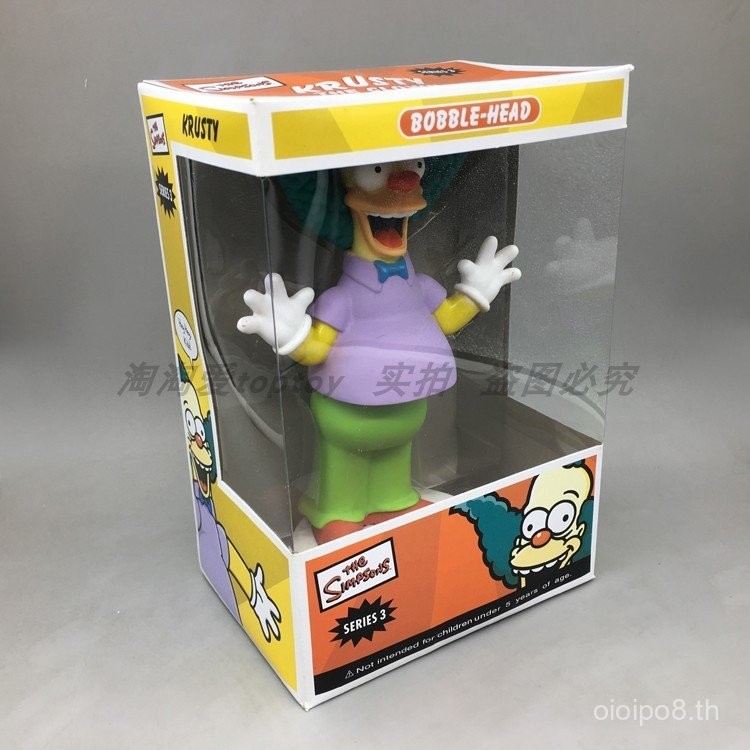 ของเล่นตุ๊กตาตัวตลก Bart ของ Simpsons ของตกแต่งรถ Bobblehead แบบกล่อง ...