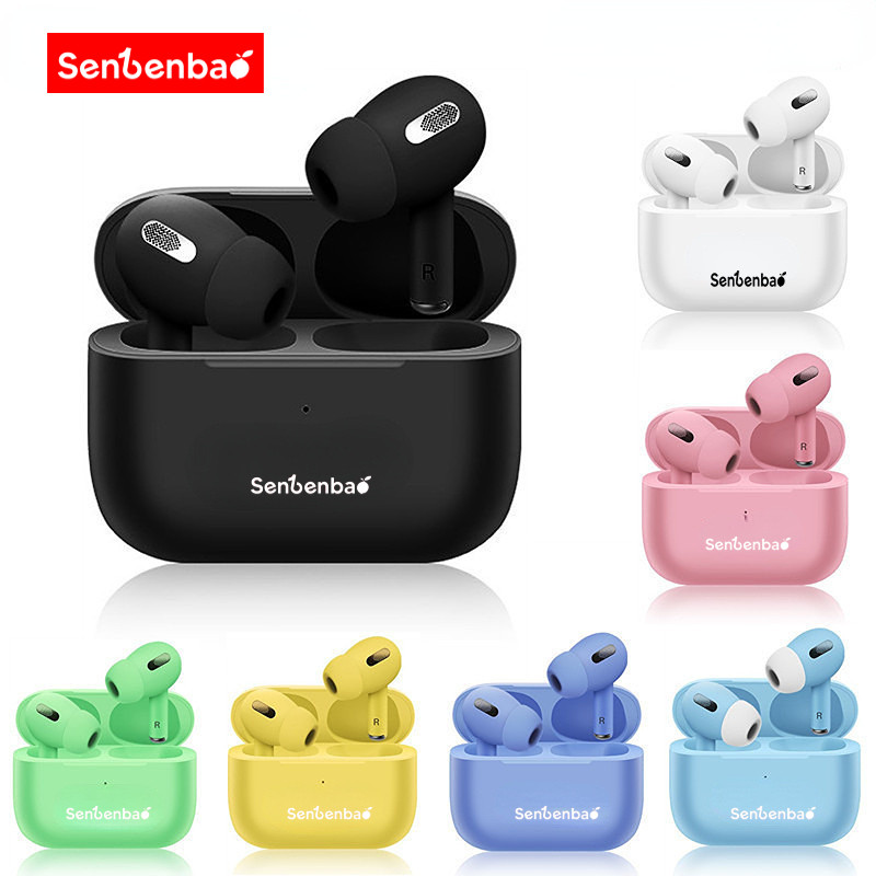Sanbenbao S03 TWS ชุดหูฟังไร้สายบลูทูธ 5.3 หูฟังชนิดใส่ในหูสเตอริโอชุดหูฟังกันน้ําสบายพกพา ...