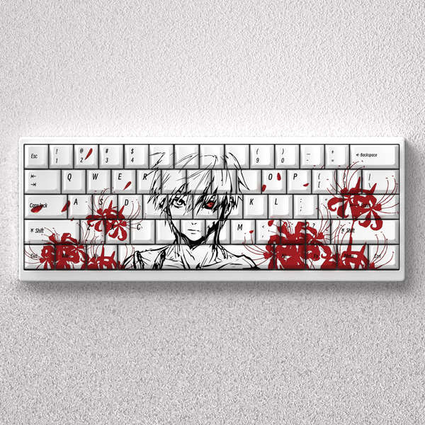 คีย์แคปไทย คีย์แคป คีย์แคปลาย Wen Shao Jinmuyan Keycap Tokyo Ghoul ...