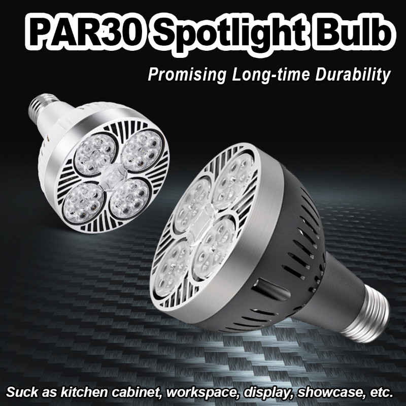 Par30 ไฟ Led 220v E27 หลอดไฟ 24 องศา Beam 25W 35W 40W 45W Spotlight ...