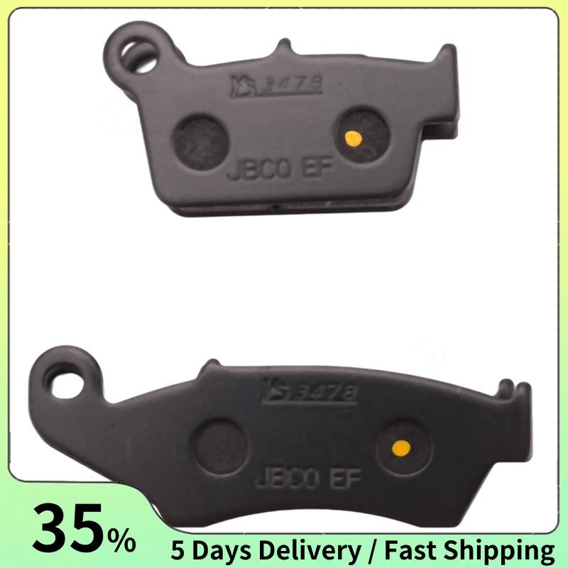 รถจักรยานยนต์ด้านหน้าและด้านหลังผ้าเบรคแผ่นดิสก์เบรคสําหรับ Yamaha ...