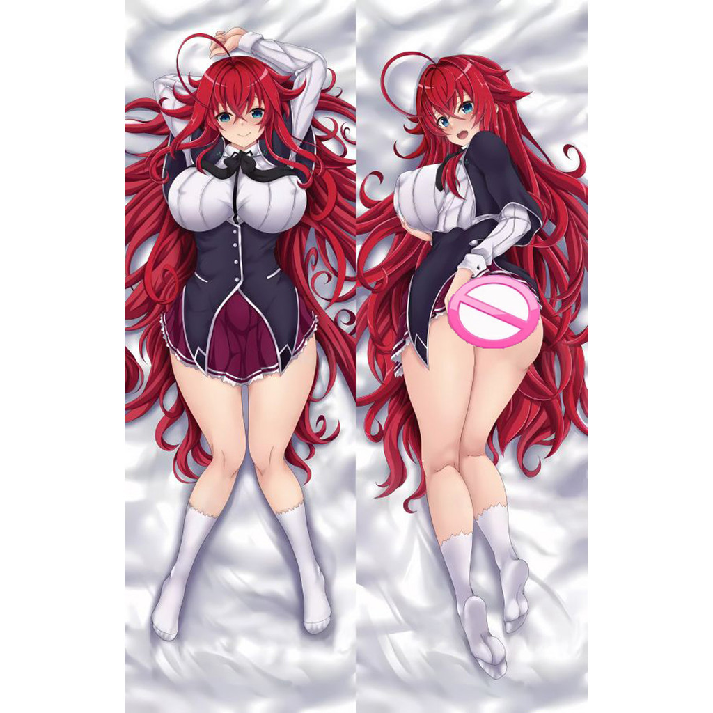 High School DXD Dakimakura อะนิเมะสาว Rias Gremory Body ปลอกหมอน Otaku ผ้าปูที่นอนกอดหมอนโยนปลอก ...