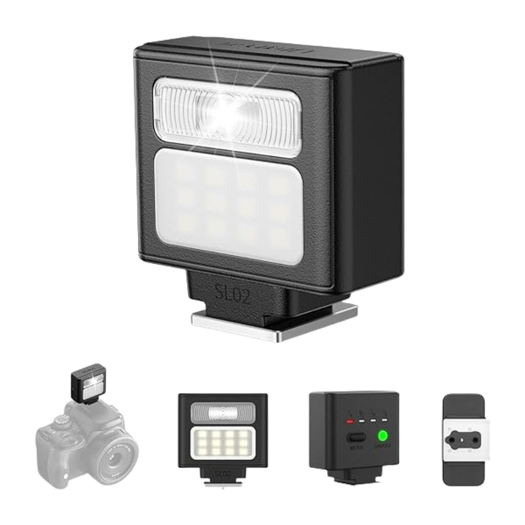 Ulanzi SL02 Mini Flash แฟลชกล้อง DSLR Mirrorless แบบ Universal Hot Shoe ...