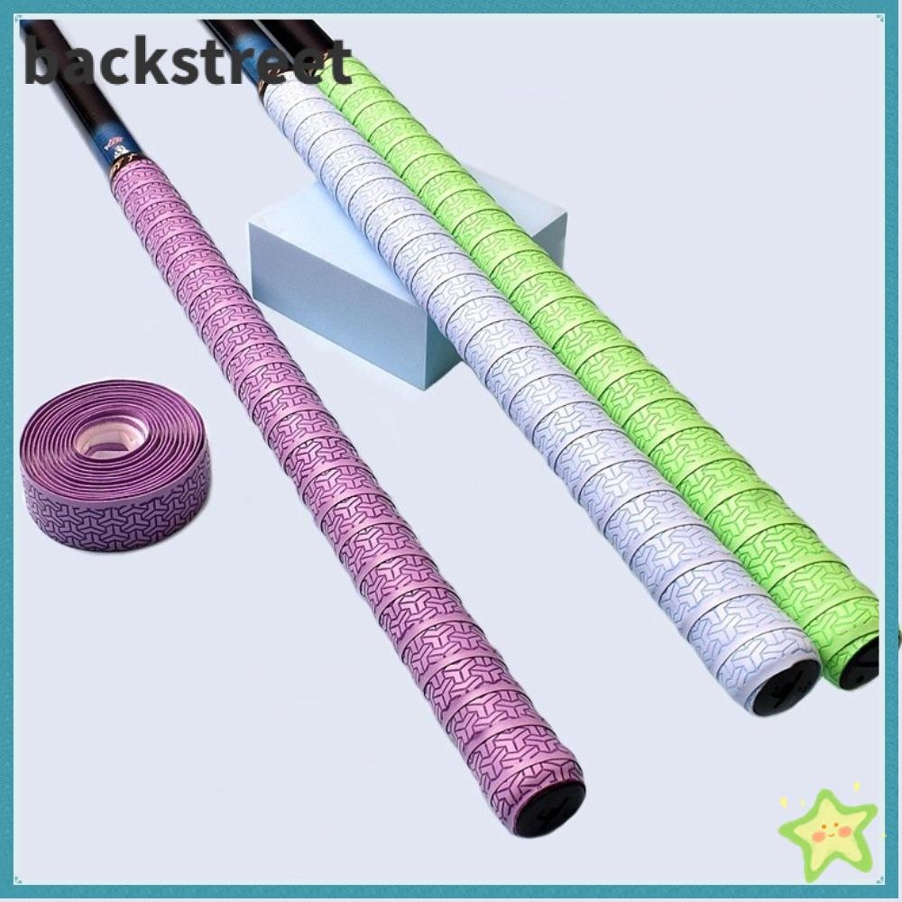 BACKSTAGE 1 ชิ้นไม้แบดมินตัน Overgrip, 2.1 M Anti-Slip Racket Tape ...