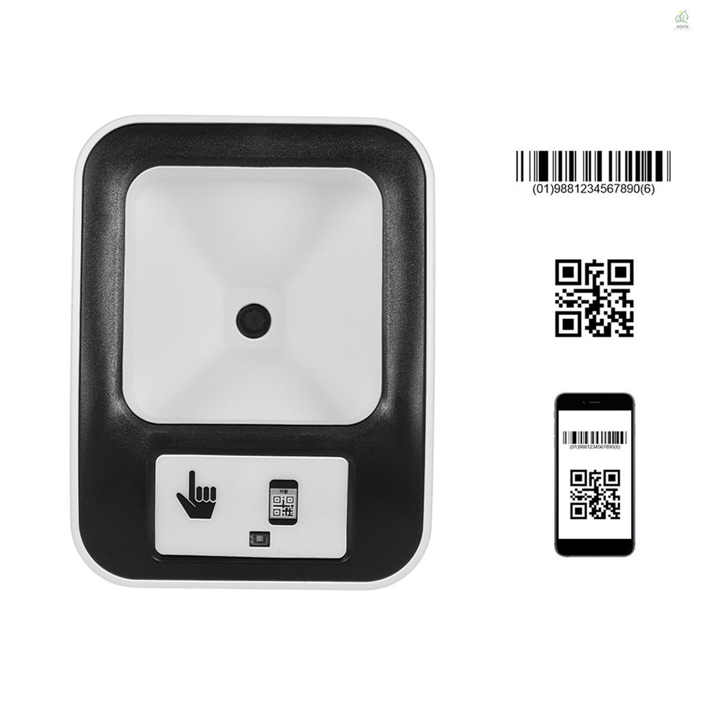 2200 1D/2D/QR Code Scanner CMOS Image Desktop Barcode Reader USB หน้าจอ ...