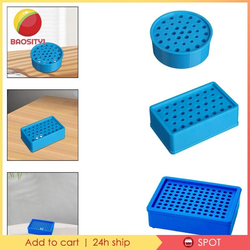 [ความเบา1] Centrifuge Tube Ice Box Storage Holder แบบพกพาอเนกประสงค์ ...