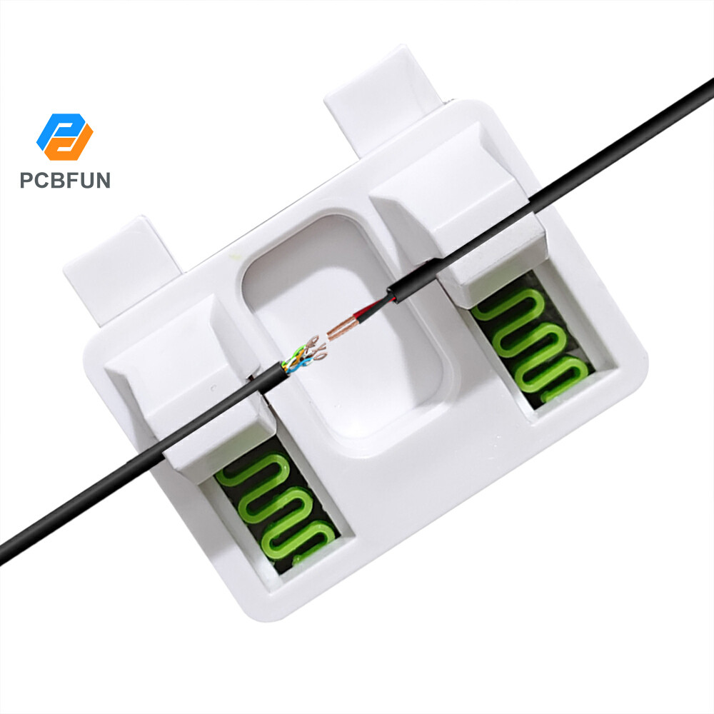 Pcbfun ABS Solder Line Fixture, สีขาวสีเขียวติดตั้งทนความร้อน Soldering ...