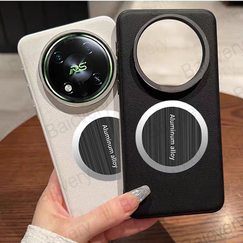 สําหรับ ITEL RS4 S666LN พร้อมสติกเกอร์แม่เหล็กกาวตนเองแฟชั่นหนังฝาครอบ ...