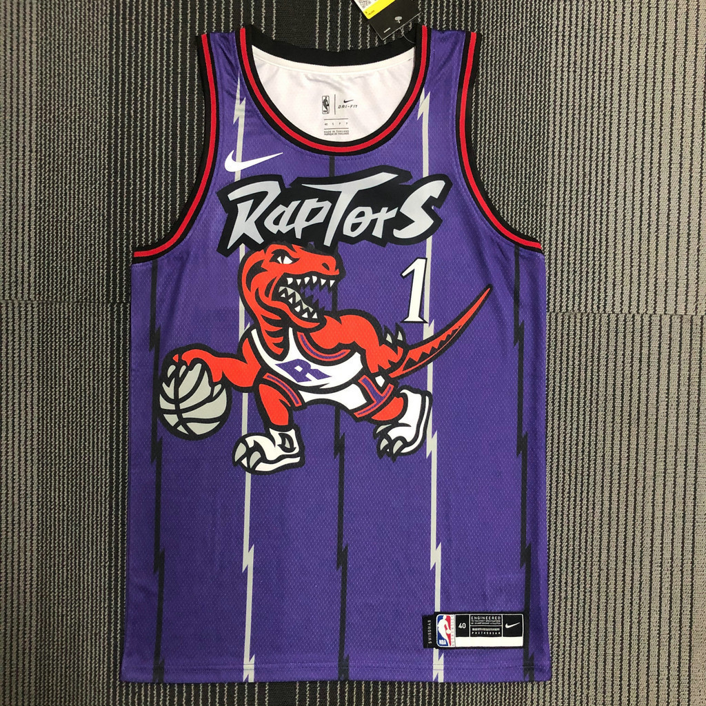 ใหม่ ของแท้ NBA Toronto Raptors for Men # 1 เสื้อกีฬาแขนสั้น ลายทีม ...