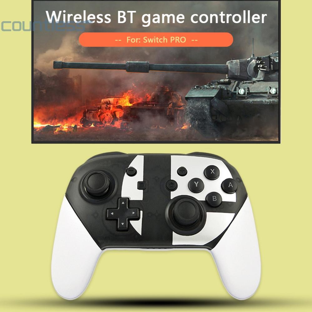 เกมแพดสั่นสะเทือนคอนโทรลเลอร์ไร้สายสําหรับ Switch PRO Joysti ที่รองรับ ...
