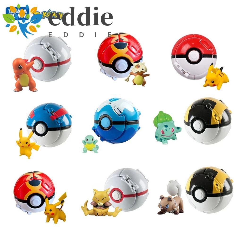 Edie Pokemon Elf Ball Vulpix Litten Rockruff Variant ของเล่น Action ...