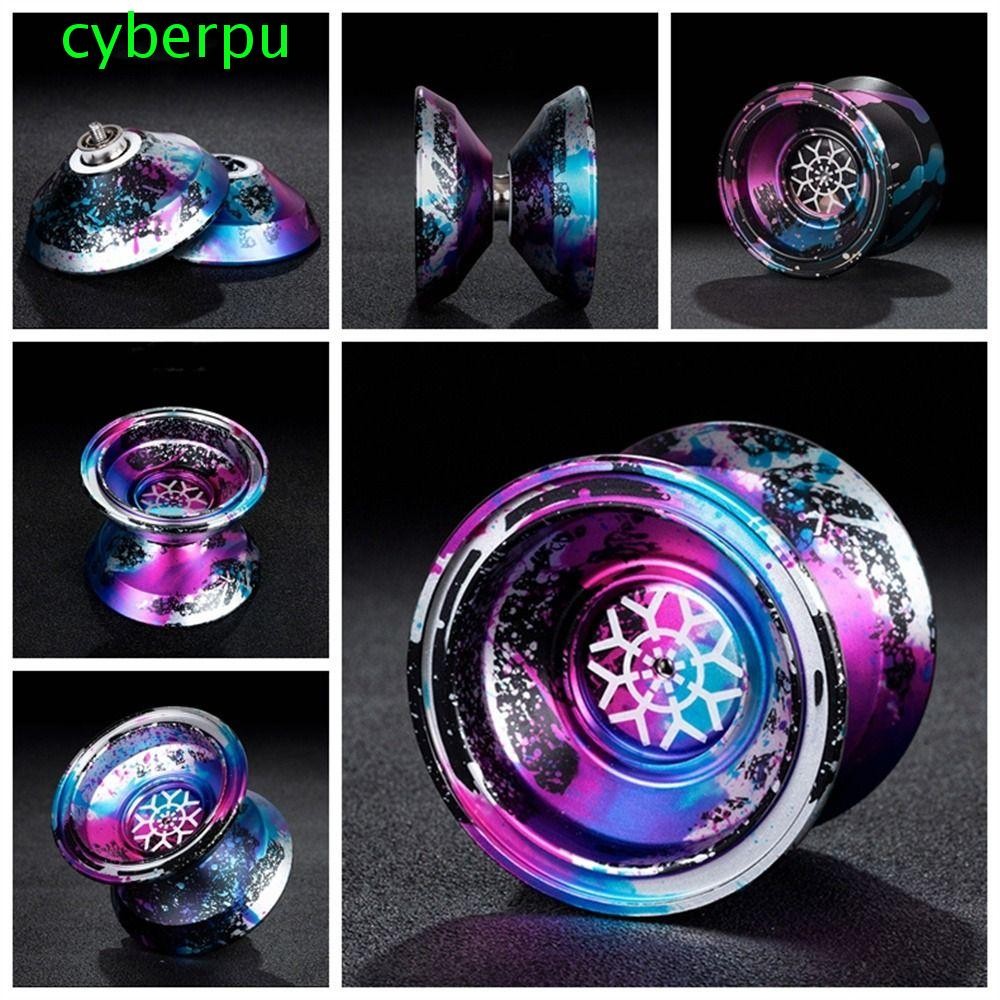 Cyberpulse Metal Yoyo ความเร็วสูง 10 Ball Bearing Yo ของเล่นคลาสสิกโลหะผสมอลูมิเนียม ...